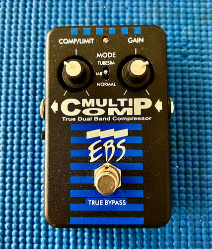 EBS MultiComp True Dual Band Analogue Compressor Pedal | guitar-garage