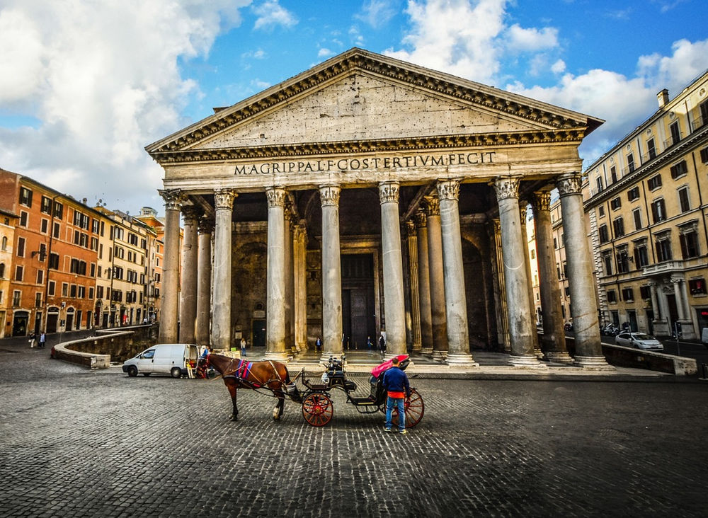 The Pantheon stands out from all other ancient Roman structures for one ...