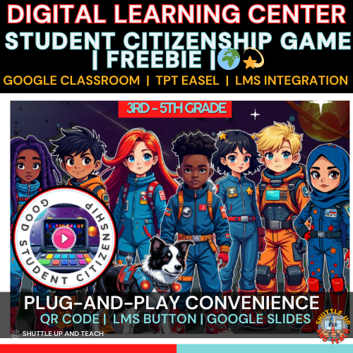 Digital Student Citizenship Game – Freebie – | Shuttle Up and Teach