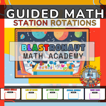 Freebie- Math Stations | Shuttle Up and Teach