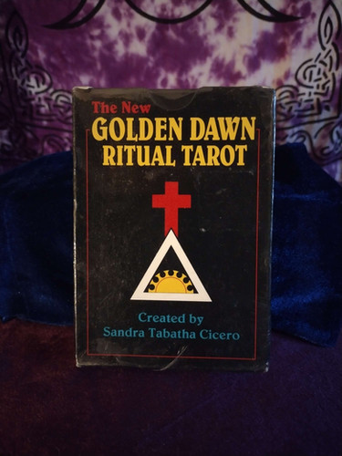 The New Golden Dawn Ritual Tarot by Sandra Tabatha Cicero Sealed 1991 ...