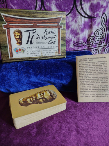 Ti Psychic Development Cards by Elaine Kalpert 1972 | The Tarot Authority