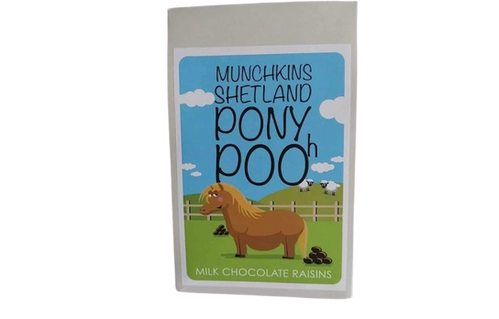 Munchkins Pony Pooh Chocolate Raisins | Munchkins Rescue