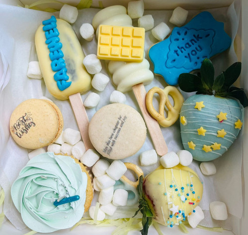 Happy Farewell mixed dessert gift box | Last minute desserts