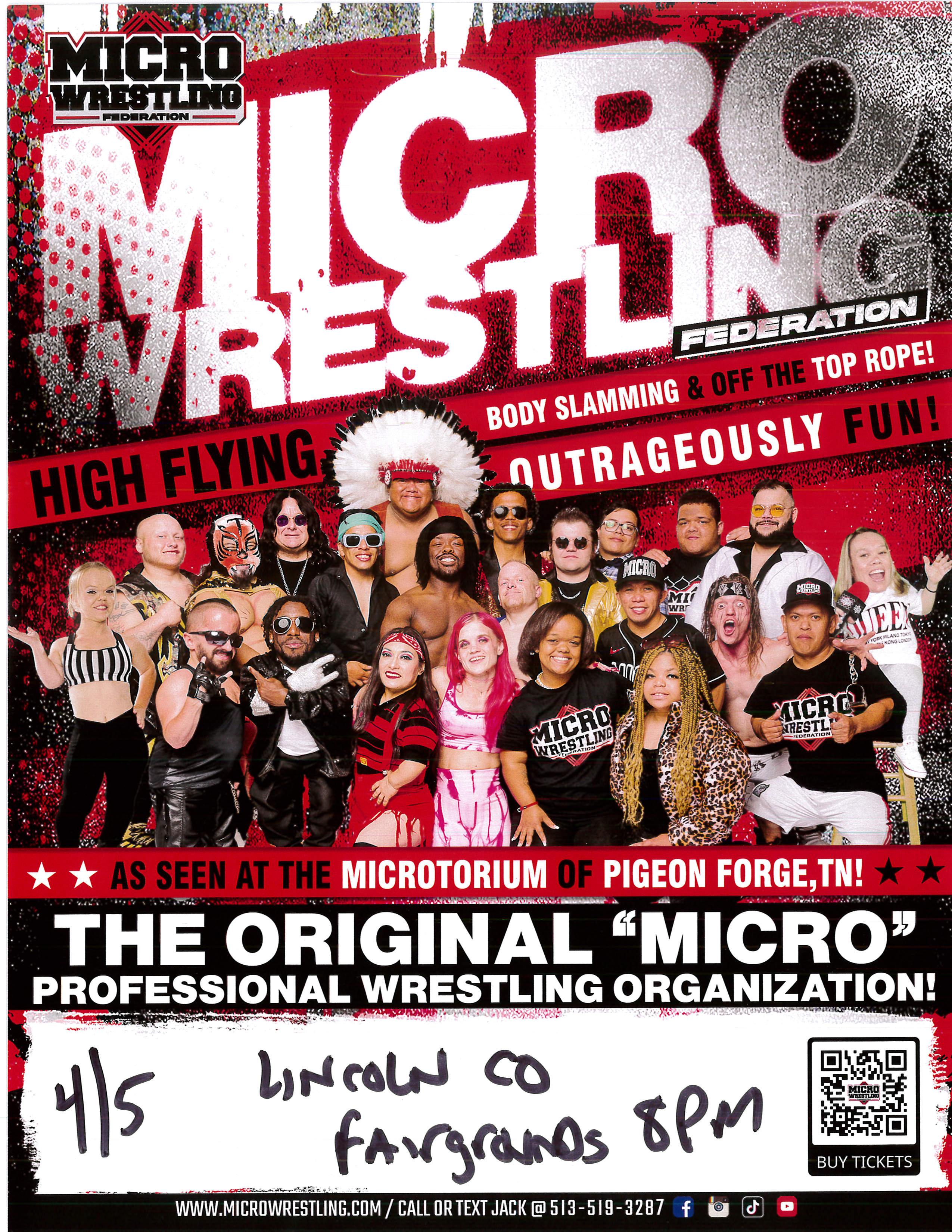 Micro Wrestling | Lincoln County Fairgrounds