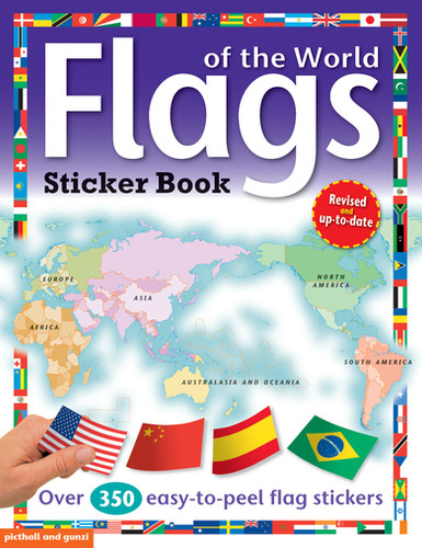 FLAGS OF THE WORLD - With giant world flags & maps poster. Age 6 ...