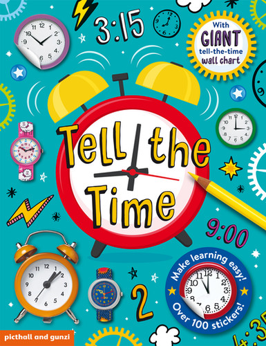 TELL THE TIME - A Need-to-Know- sticker book | Parkwest Publications