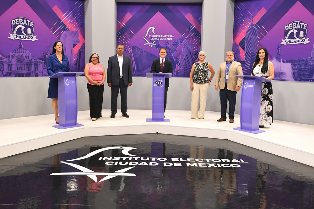 Candidatos a la alcaldía Álvaro Obregón realizaron su debate ante el ...