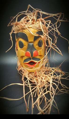 Alfred Robertson Wild Man Mask | ReynoldsAntiques