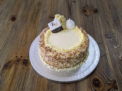 White Coconut Sponge Cake | Bread and Macaroon