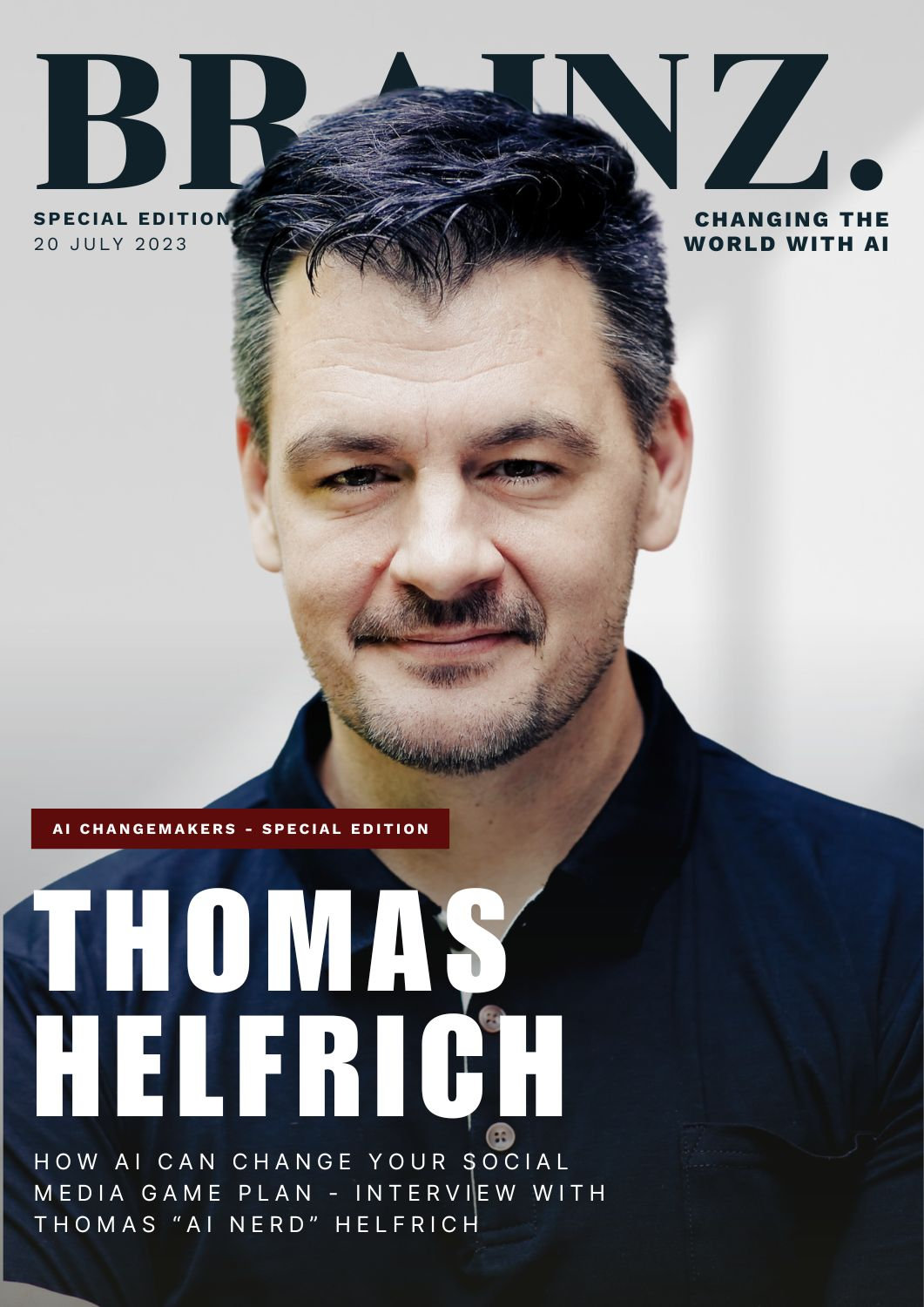 AI Changemakers, 20 July - Brainz Magazine