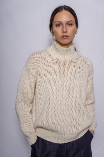 HIGH NECK PULLOVER - FW2317 | Hannoh