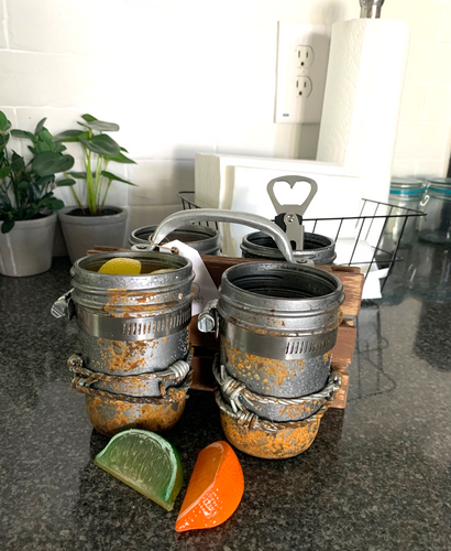 Barbed Wire 4Rusted Caddy | not-just-jars