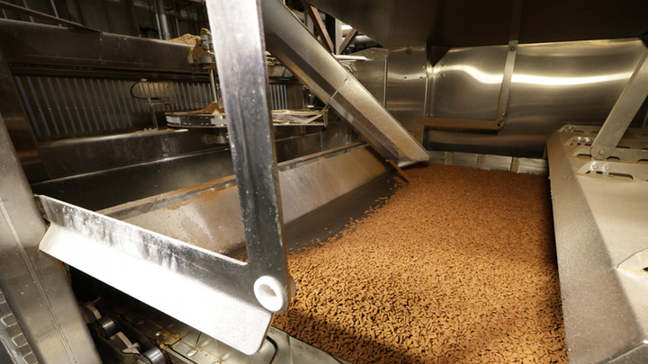 Precision Force Kibble Dryer | Laitram Machinery