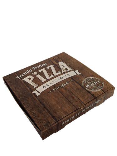 14 inch Pizza boxes – Chest design x 100 | Divine Importers Ltd