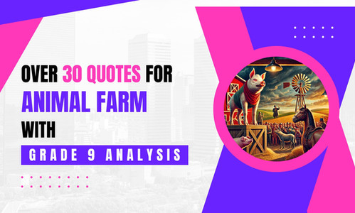 GCSE English Lit: 30+ Animal Farm Quotes With Grade 9 Analysis Per ...