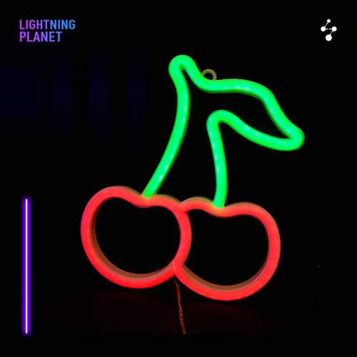Cherry （small) LED neon light USB | Lightning Planet