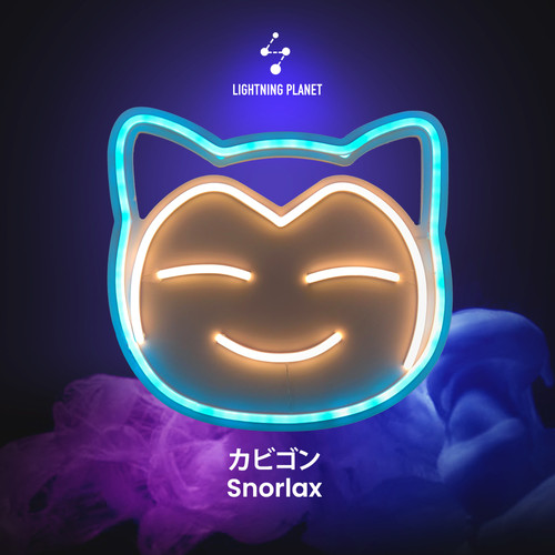 Snorlax LED neon light | Lightning Planet