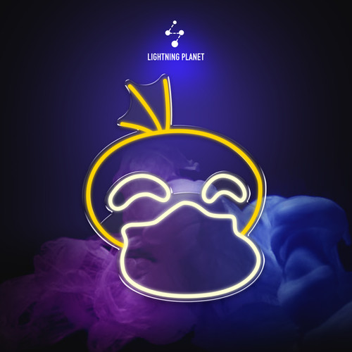 Psyduck Pokémon LED neon light | Lightning Planet