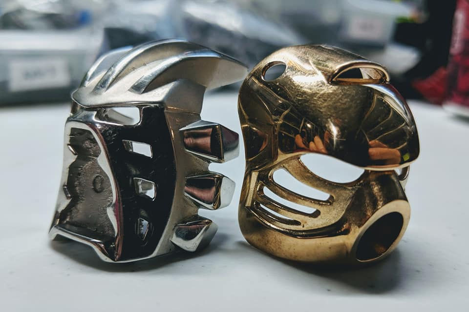 Amazing LEGO Collections: 144 Bohrok Krana / Kal masks including rare ...