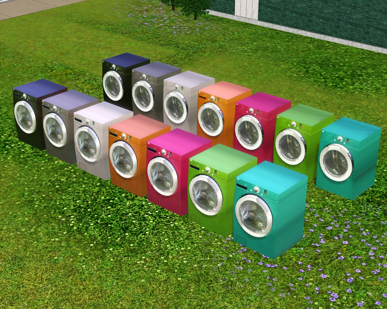 Sims 3 - Decorative LG Washer & Dryer | FPC Sims
