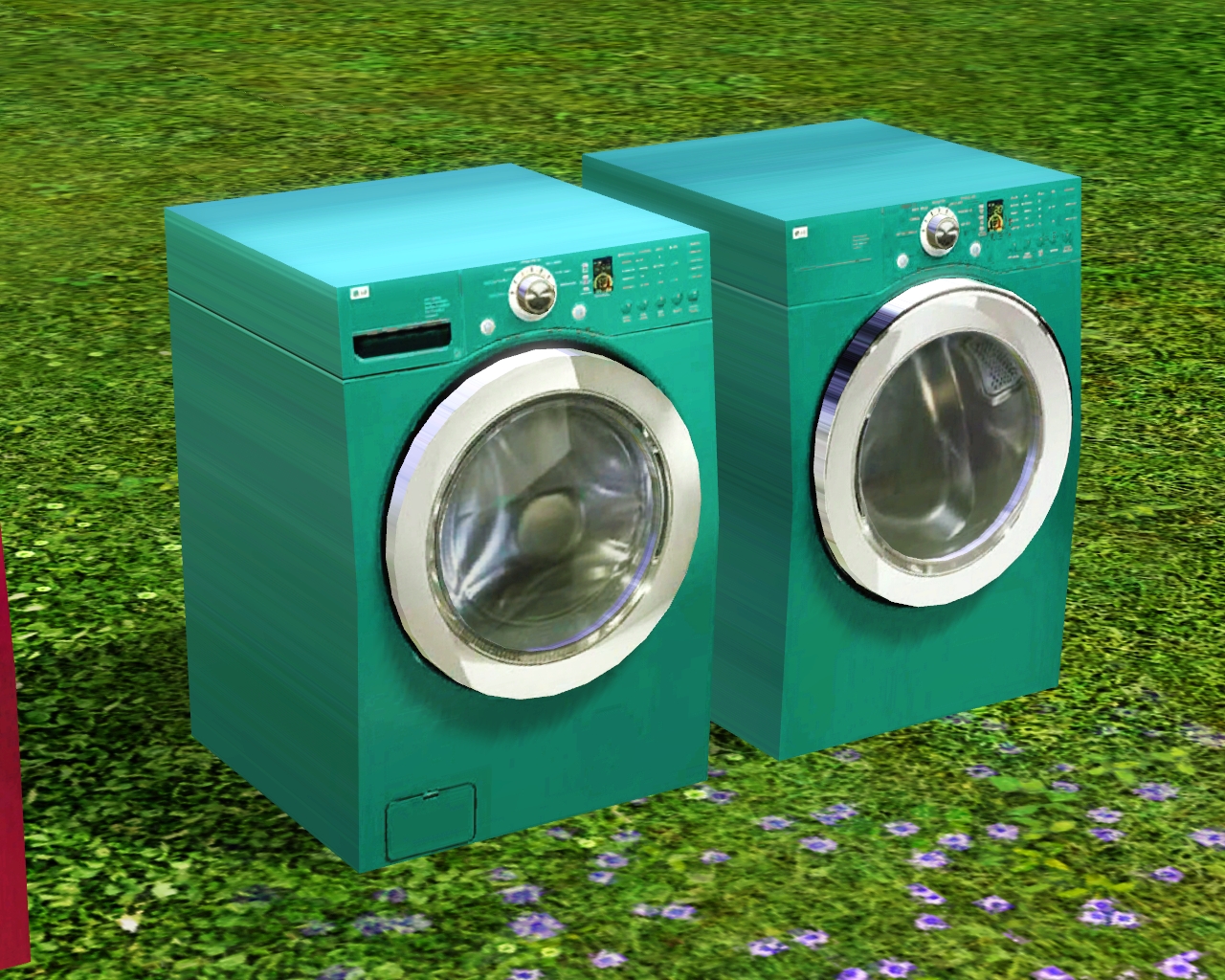 Sims 3 - Decorative LG Washer & Dryer | FPC Sims