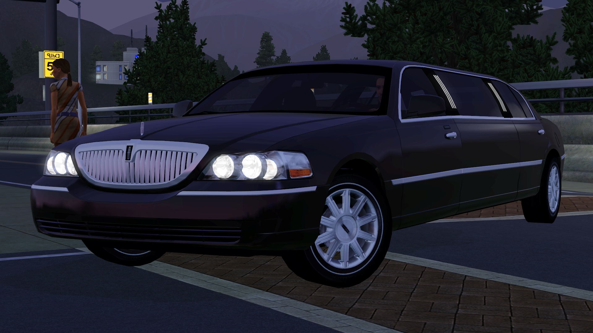2010 Lincoln Town Car Limo | FPC Sims