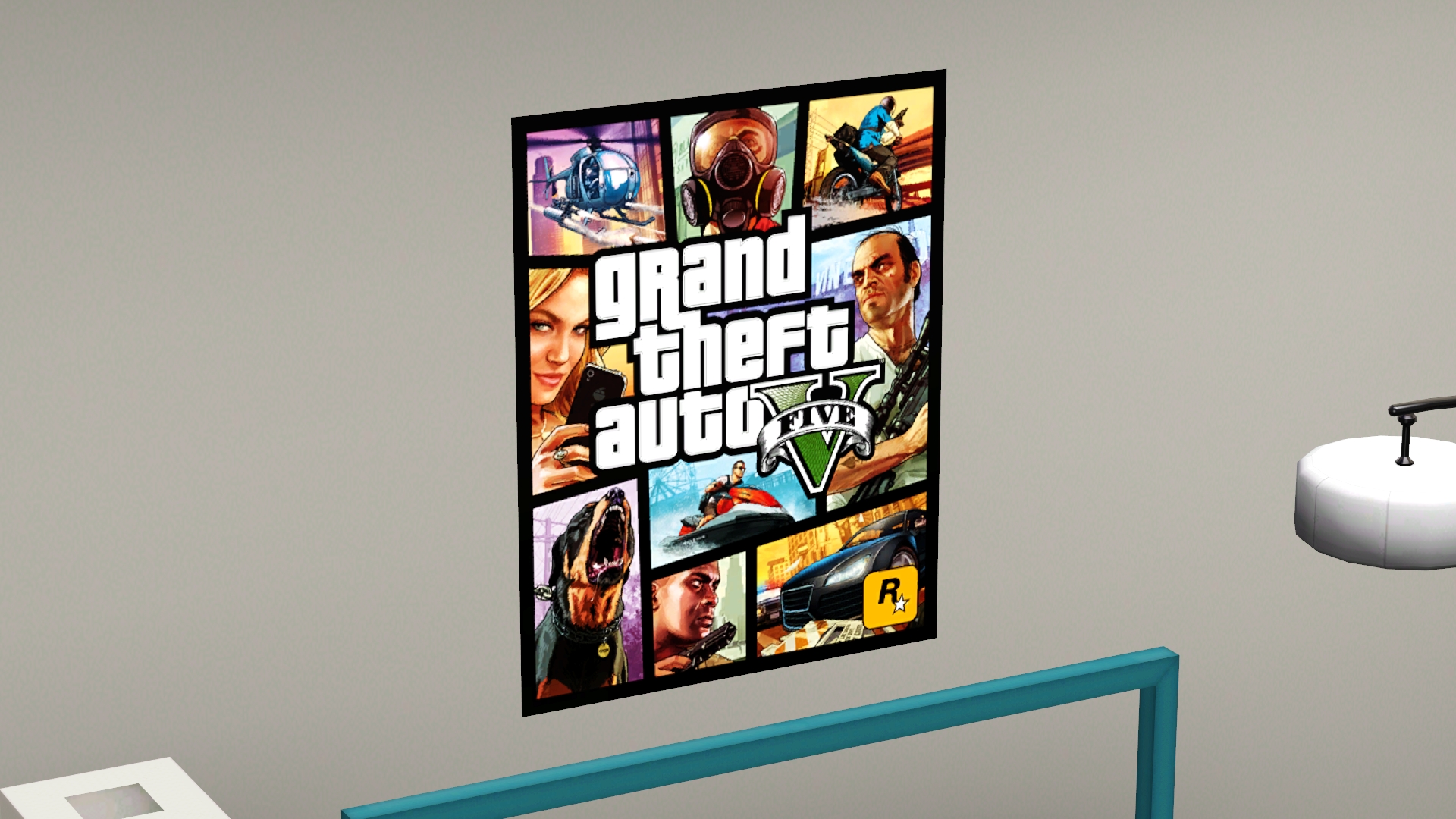 Sims 3 - Grand Theft Auto V Poster | FPC Sims