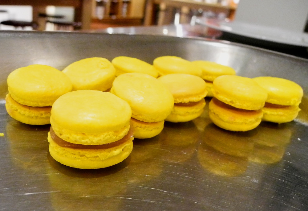 Mini Macaroons With Salted Butter Caramel