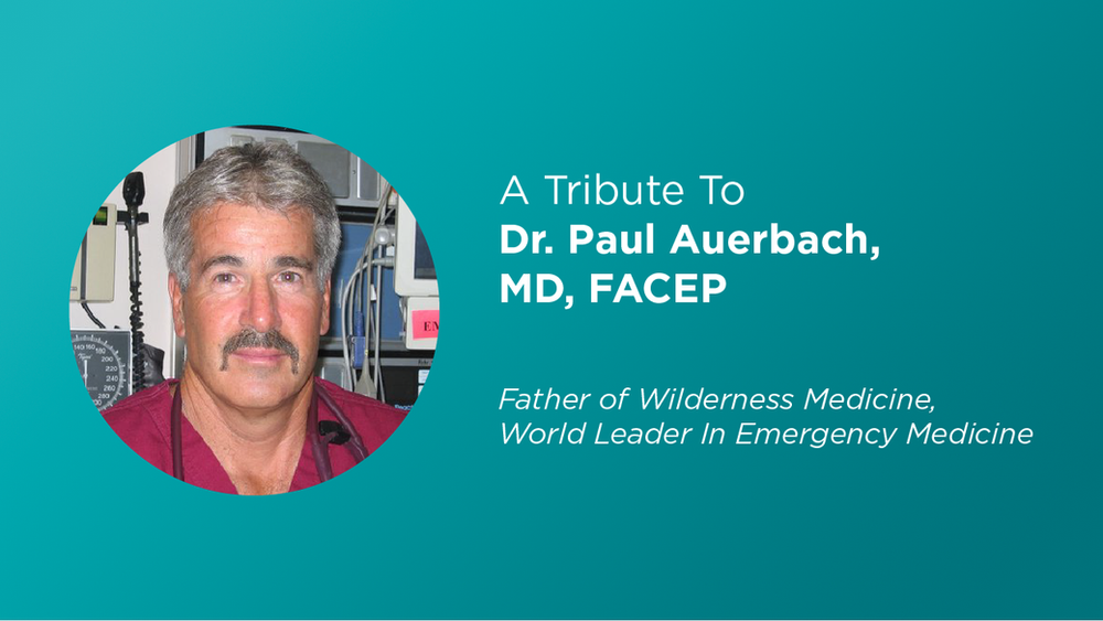 Remembering Our Advisor: The Legendary Dr. Paul Auerbach