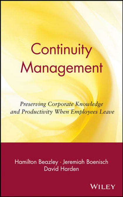 Continuity Management - Book Review