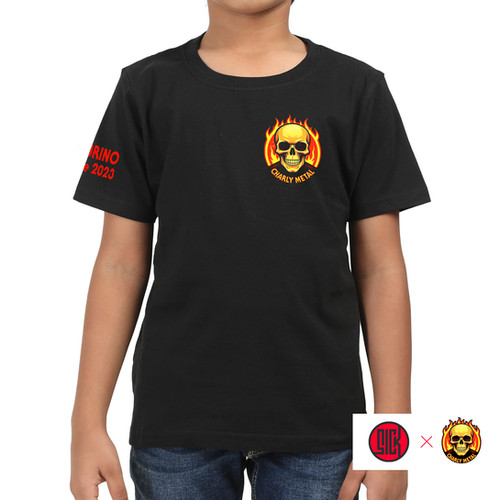 PLAYERA CHARLY METAL KIDS | Sick Merch