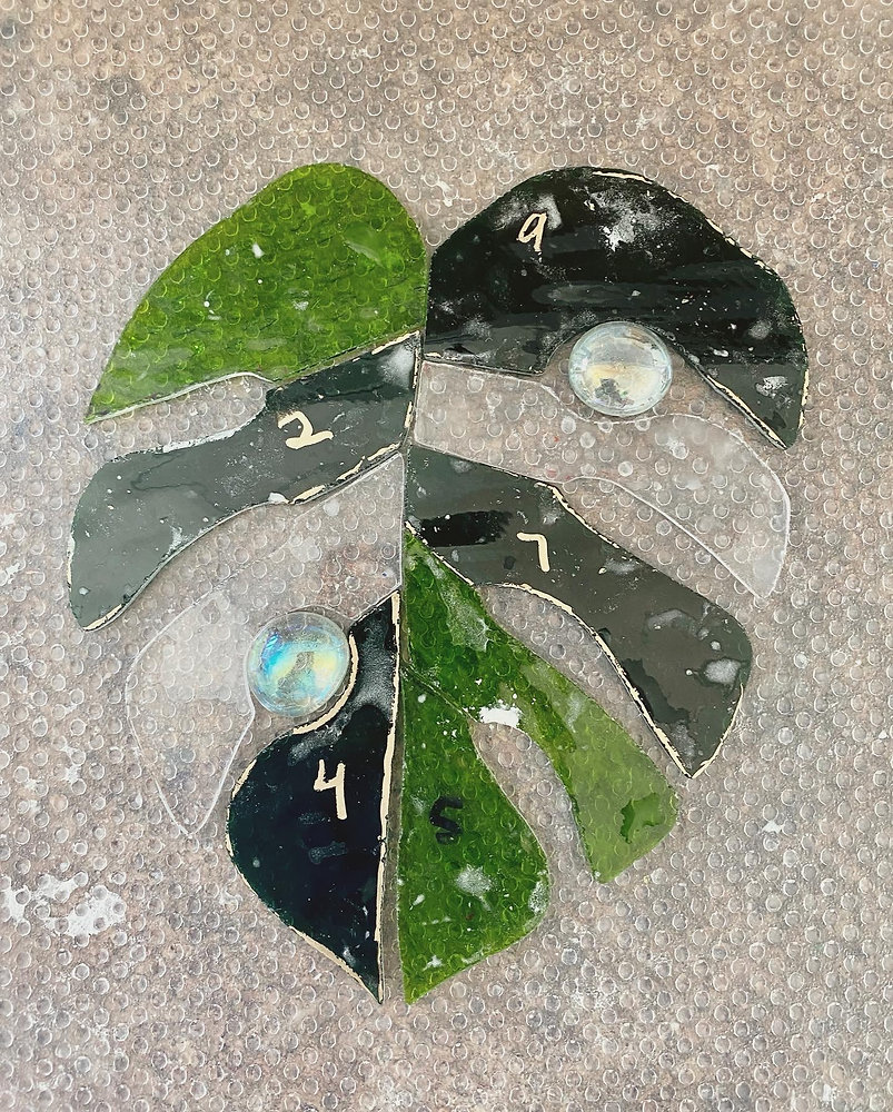 THE PROCESS - getting to the stained glass finish line!