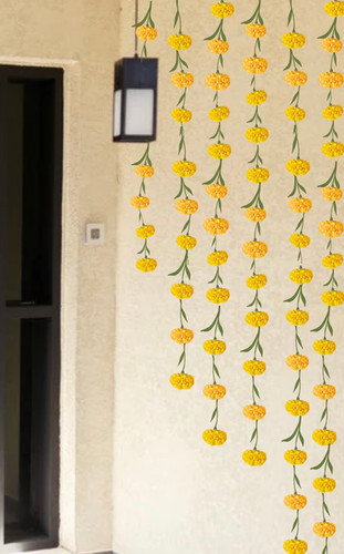 DIY Dangling Flowers Wall Stickers | Letsdotherooms