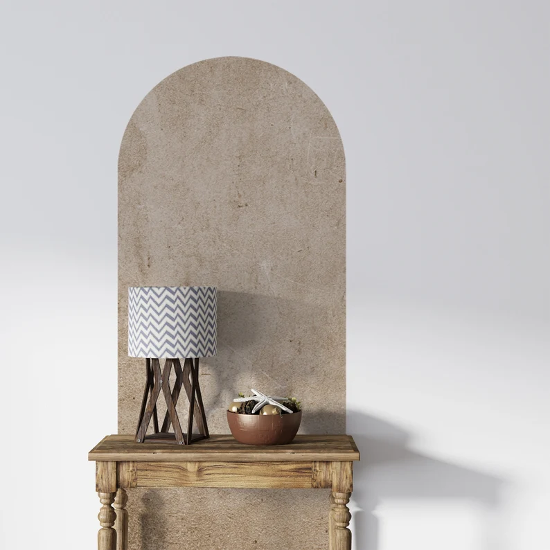 DIY Textured Wall Arch Sticker | Letsdotherooms