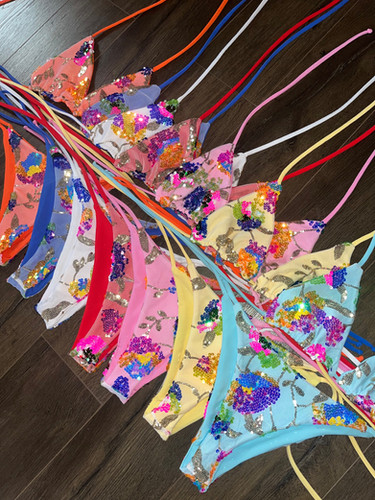 Multi Floral Coast Bikini | Ocean Rain Designs