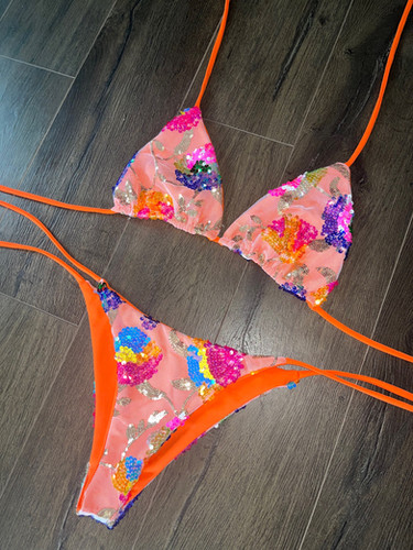 Orange Multi Floral Coast | Ocean Rain Designs