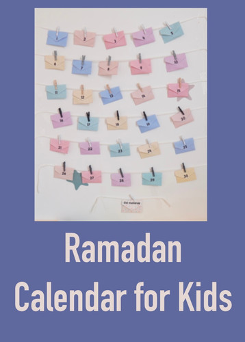 Ramadan Calendar for kids | Tima's Co