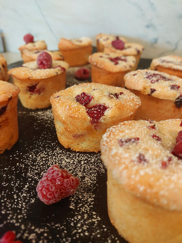 Gluten Free Berry & Lemon Friands (GF) | Cookie and Cake