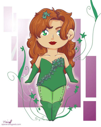 Chibi Poison Ivy Print | Operation UGAWTS