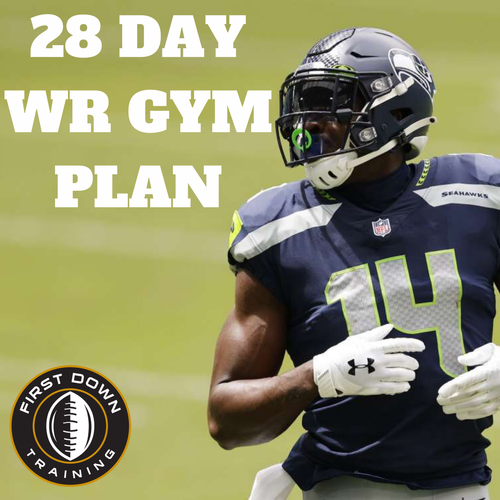 28 Day WR Gym Program Version 1 | First Down Training