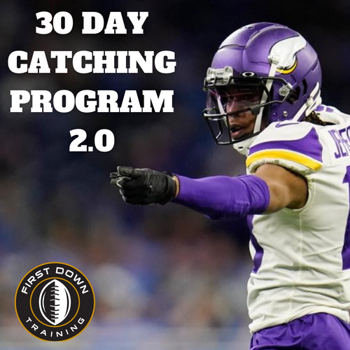 Improve Your Hands In 30 Days (Version 2) NO QB NEEDED | First Down Training