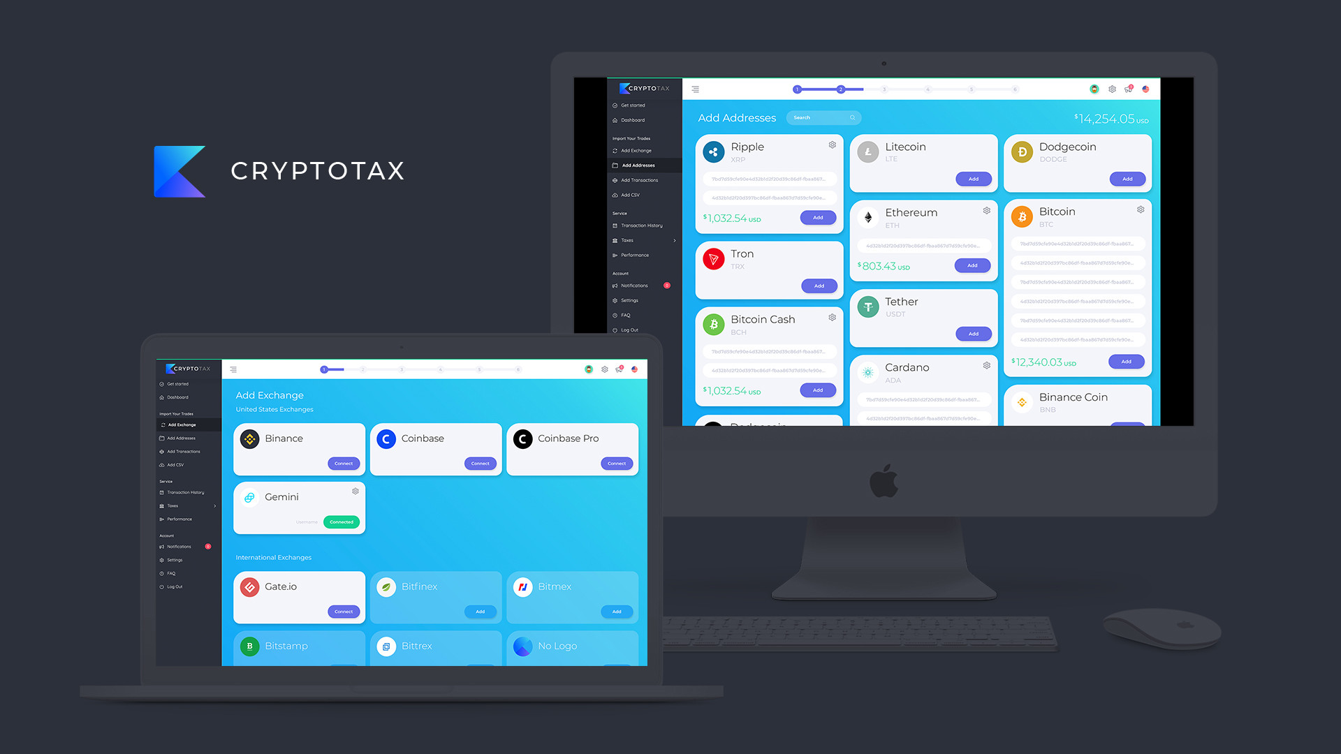 Blockchain Finance App | Titus Creative