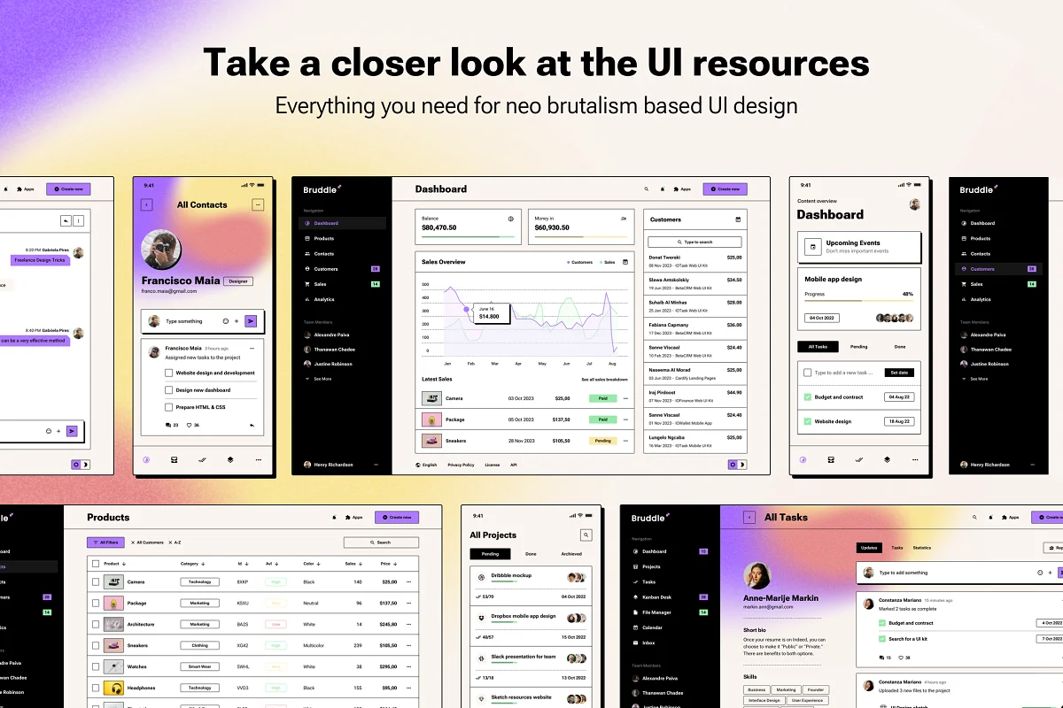 Neo brutalism: Tools to Understand & Use this Accessible UI Design Trend