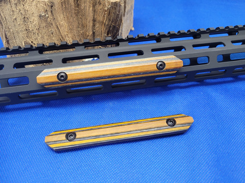 AR-15 Rail Covers-Hawkeye Dymondwood | customfirearmproduct