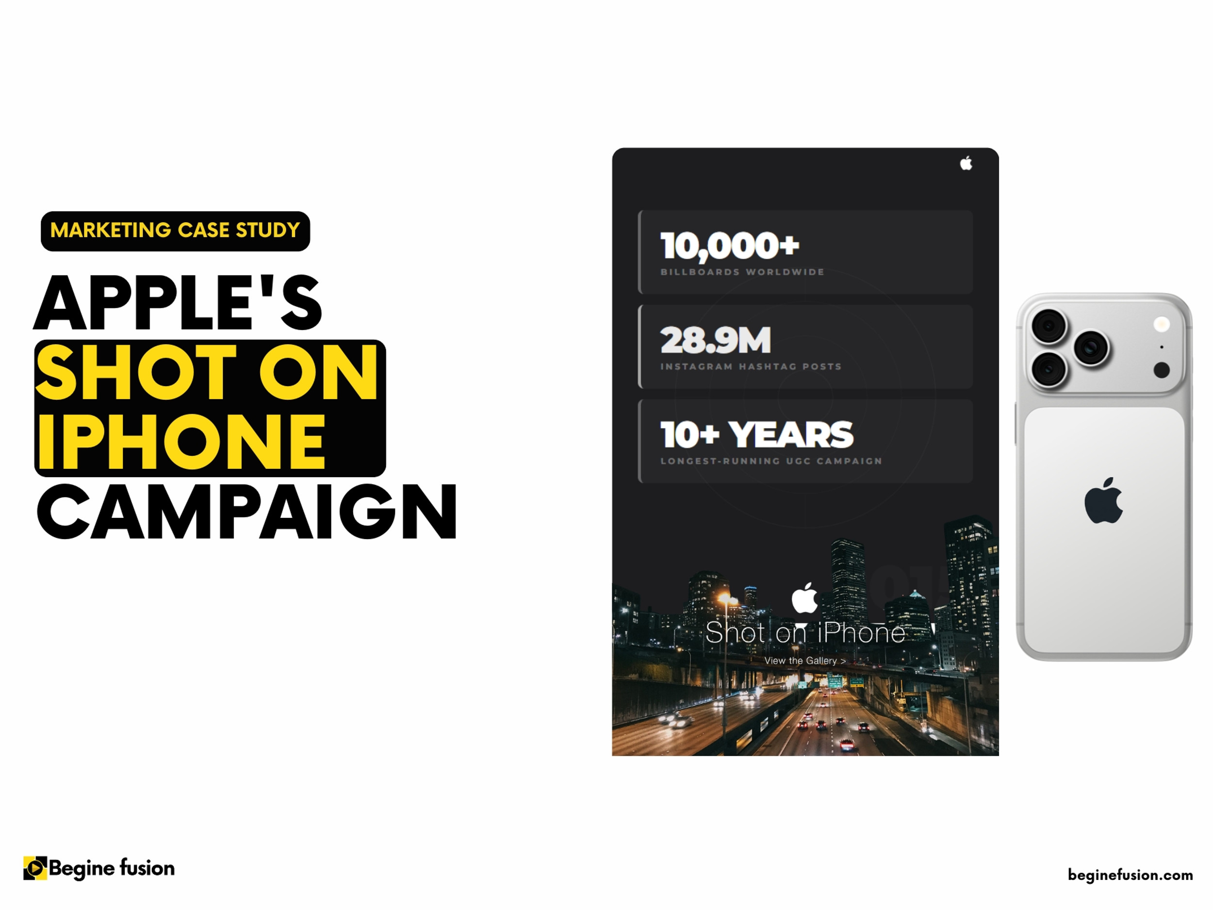 Case Study: Apple's "Shot on iPhone" Campaign