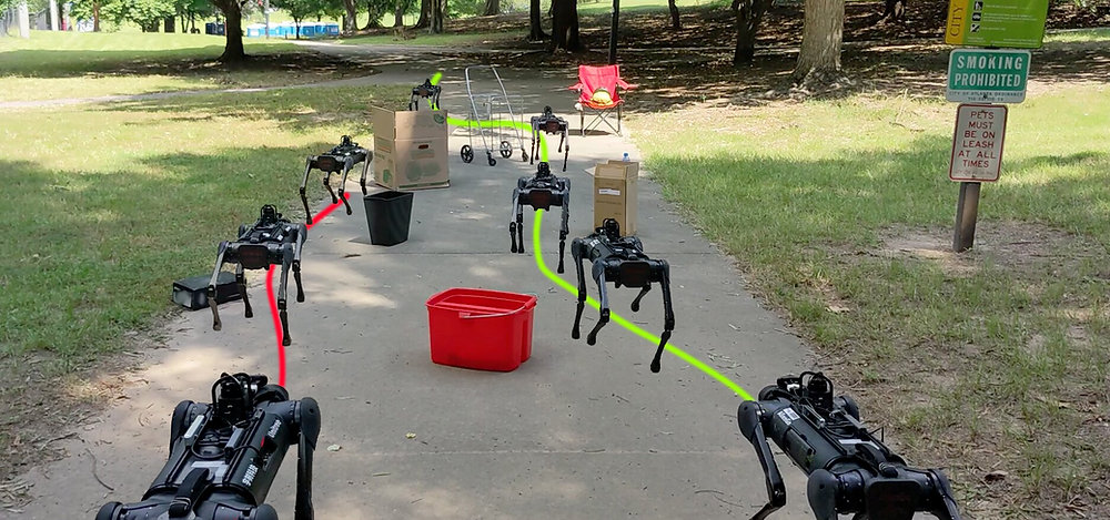 Nimble autonimous robot uses AI to identify and avoid trouble