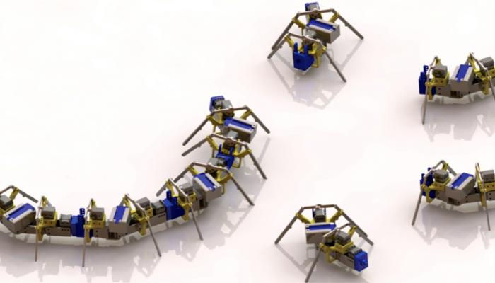 Legged robots developed new way to navigate difficult terrain