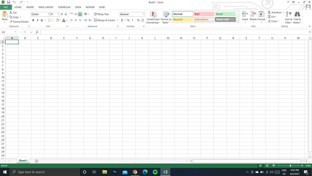 Customize Tabs In Ribbon( MS Excel)