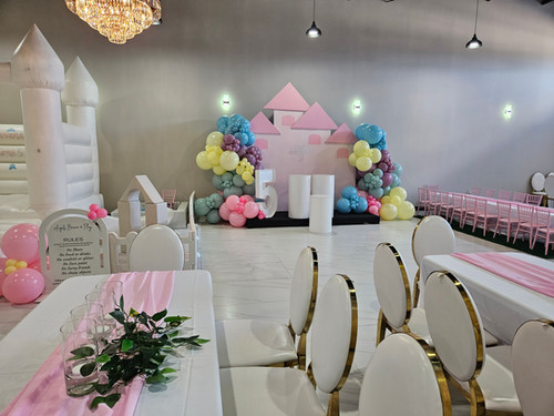 Castle Setup | Uplifting Surprise PartyRental